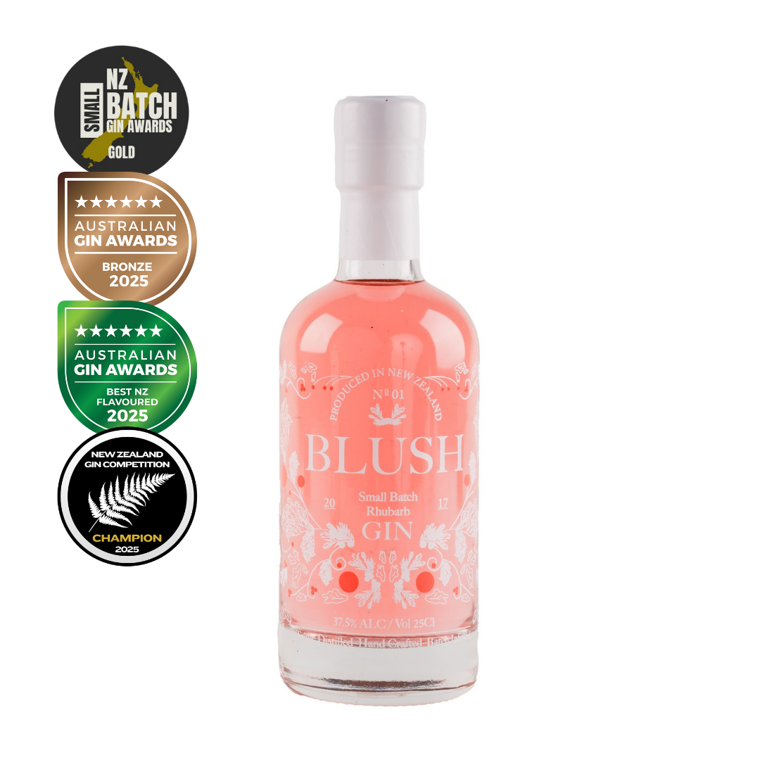 Blush Rhubarb Pink Gin 250mL | First NZ Pink Gin | Try Size – Blush Gin