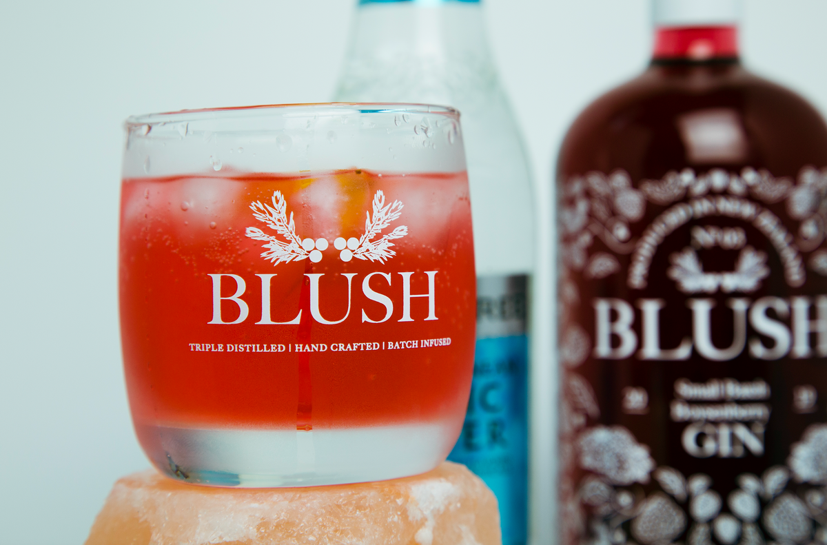 Blush Gin Drinking Glass
